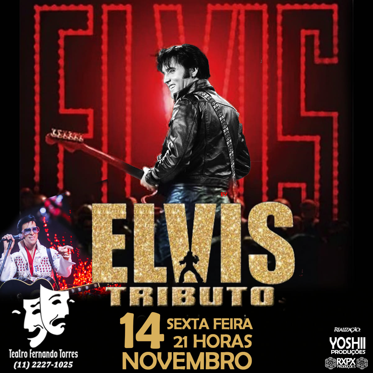 Elvis Tributo em São Paulo - Evento ON
