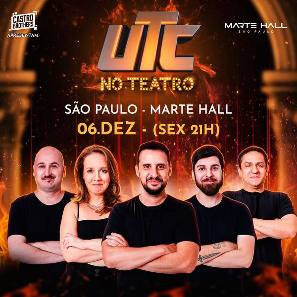 UTC - No Teatro - ingressos - UTC - No Teatro - Bilheteria Express ...